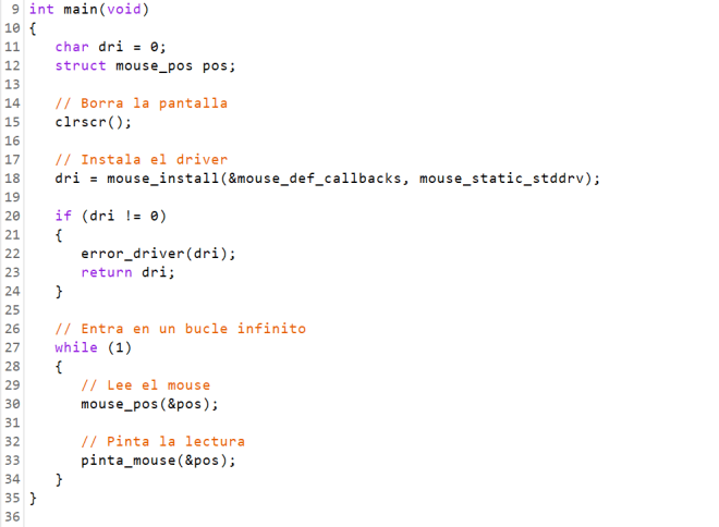Manejo del ratón con mouse.h – Programación Retro del Commodore 64